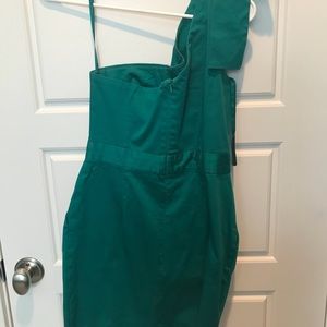 French Connection | Dresses | French Connection Emerald Green Dress ...
